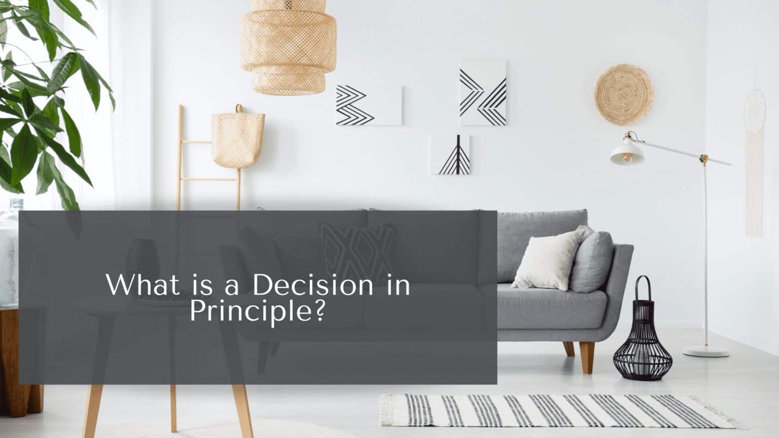 What is a Decision in Principle | Yes Mortgage Services